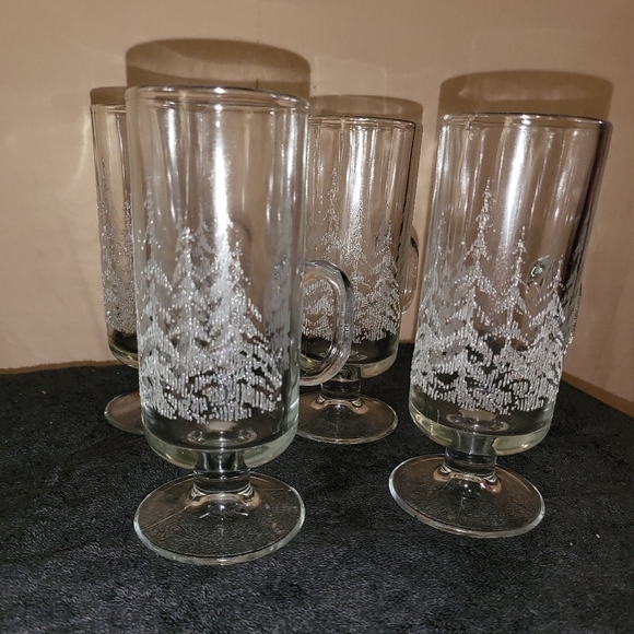 Libbey | Dining | Vintage Set Of 4 Libbey High Ball Glass Set Raised ...
